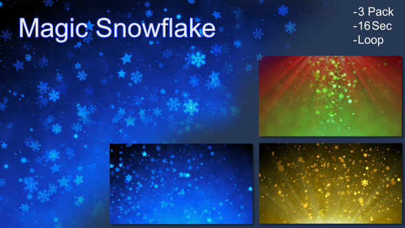 Magic Snowflake, Motion Graphics | VideoHive