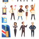 Politics Politicians Cartoon Characters Set, Vectors | GraphicRiver