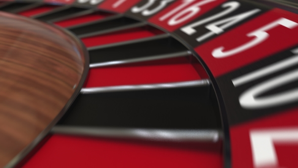 Casino Roulette Wheel Ball Hits 26 Black, Motion Graphics | VideoHive