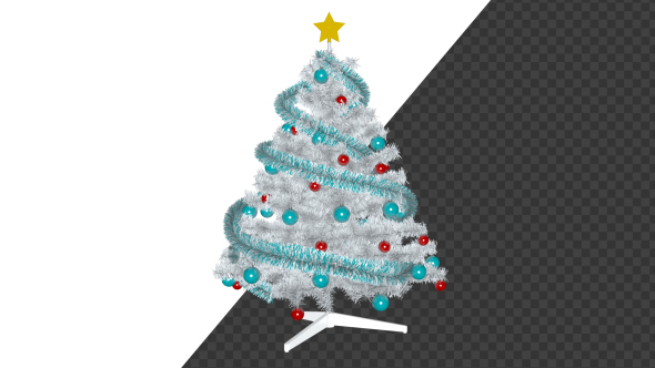 Christmas Tree Rotate, Motion Graphics | VideoHive