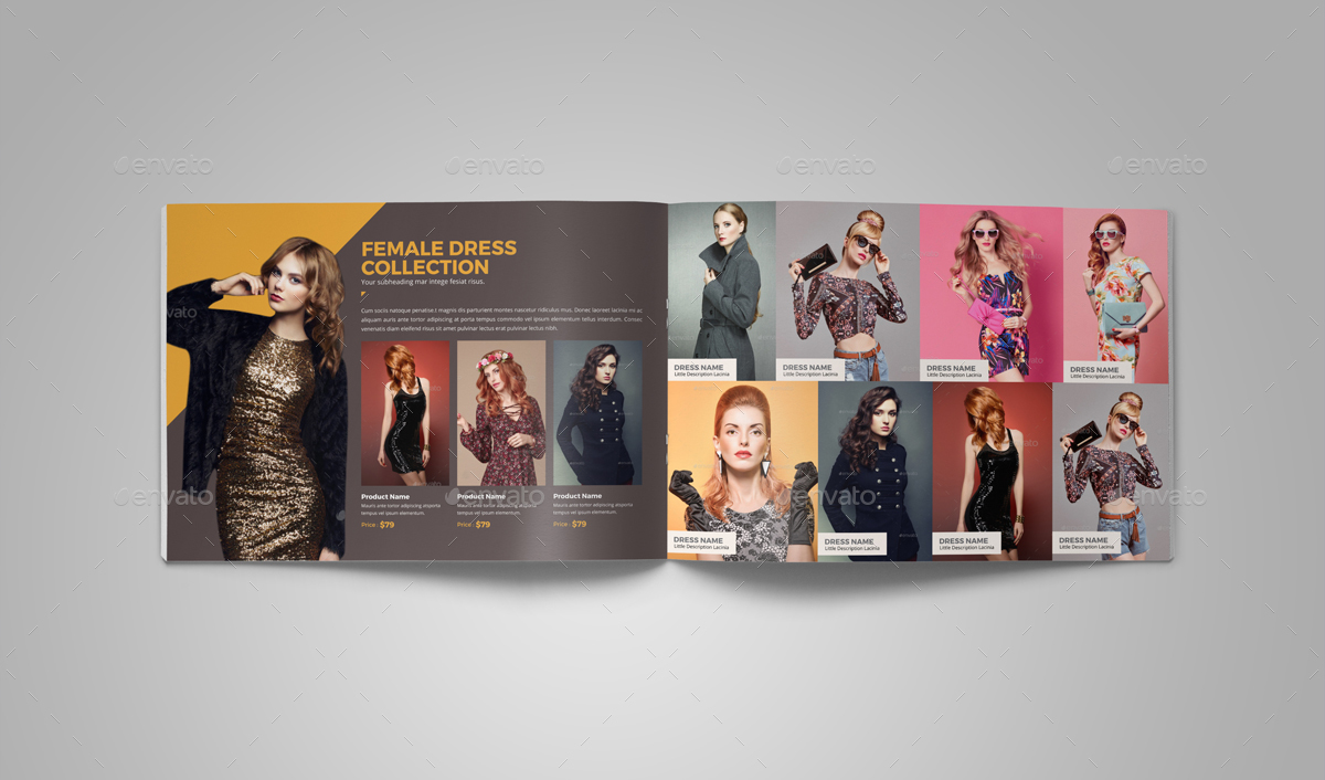 Product Promotion Brochure Catalog, Print Templates | GraphicRiver