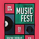 Music Fest Flyer, Print Templates | GraphicRiver