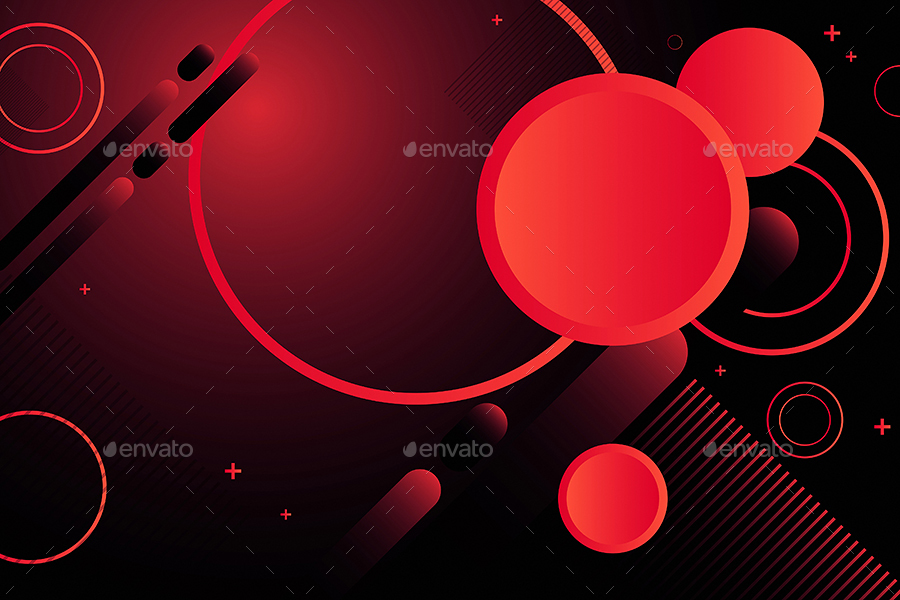 Rounded Shapes Backgrounds, Graphics | GraphicRiver