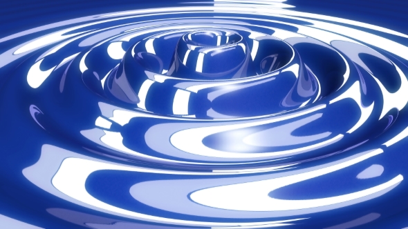 Blue Abstract Wave Water Drops, Motion Graphics | VideoHive