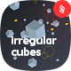 Irregular Cubes and Geometric Shapes Backgrounds, Graphics | GraphicRiver