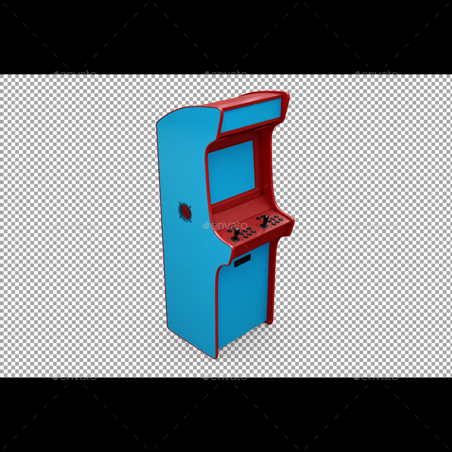 Arcade Machine Mockup, Graphics | GraphicRiver