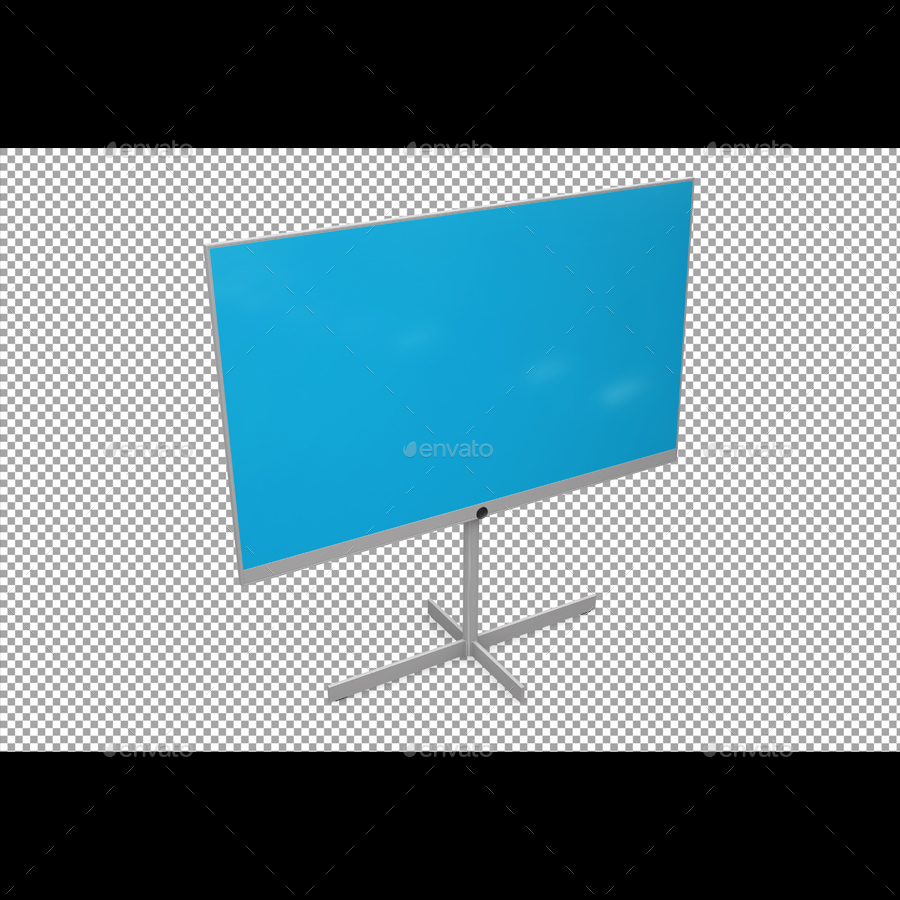 Screen Stand Mockup, Graphics | GraphicRiver