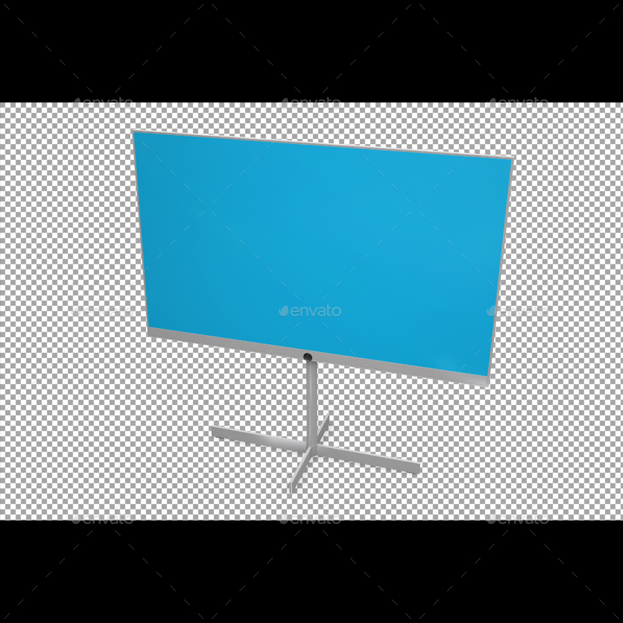 Screen Stand Mockup, Graphics | GraphicRiver