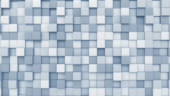 Moving Light Blue Squares, Motion Graphics | VideoHive