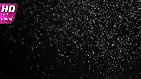 Waterfall of White Particles, Motion Graphics | VideoHive