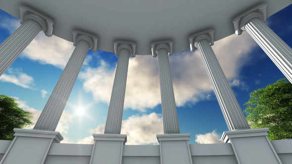 Ancient Roman Column, Motion Graphics | VideoHive