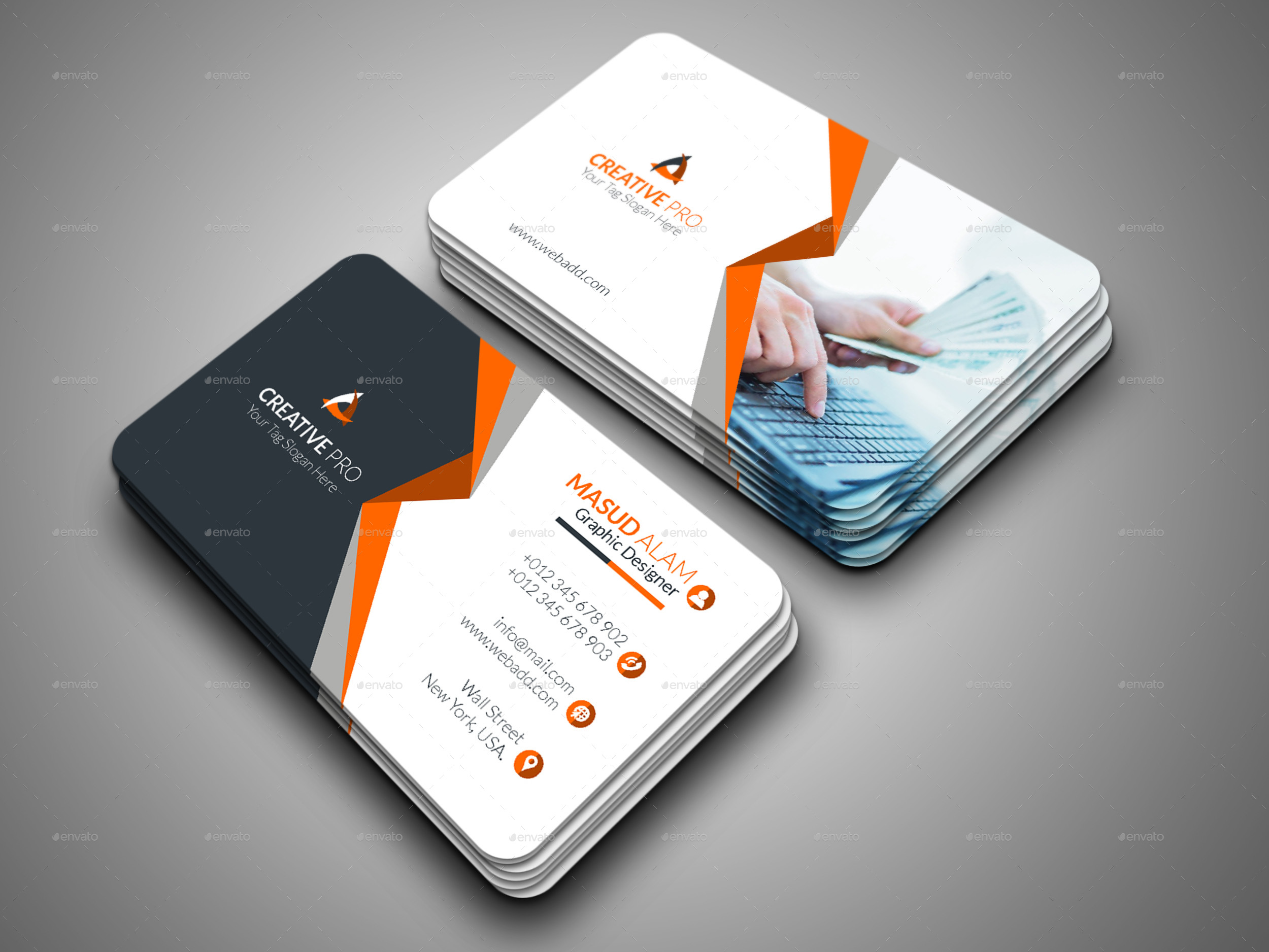 Business Card Bundle 2 in 1, Print Templates | GraphicRiver