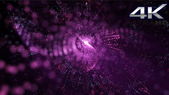 Pink Particles Background, Motion Graphics | VideoHive