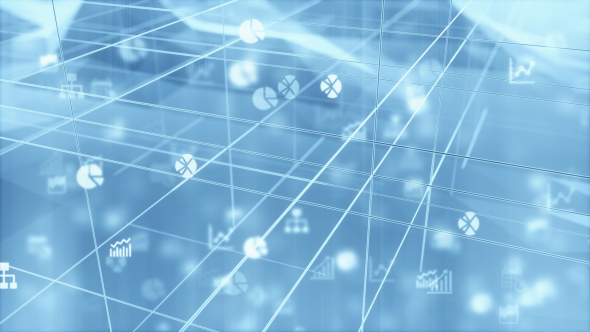 Futuristic 3D Data Chart, Motion Graphics | VideoHive