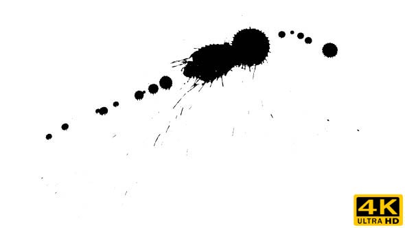 Ink Drop on Dry Paper 36, Stock Footage | VideoHive