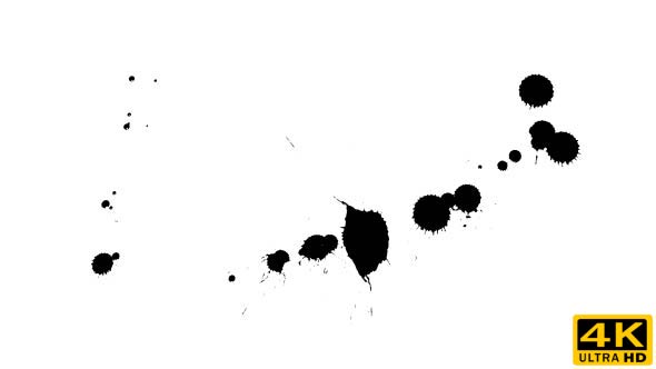 Ink Drop on Dry Paper 30, Stock Footage | VideoHive