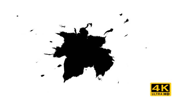 Ink Drops on Wet Paper 13, Stock Footage | VideoHive