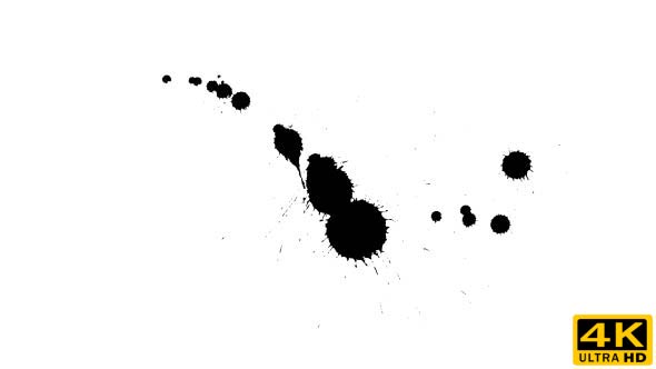 Ink Drop on Dry Paper 26, Stock Footage | VideoHive