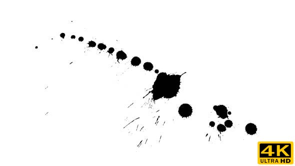 Ink Drop on Dry Paper 28, Stock Footage | VideoHive