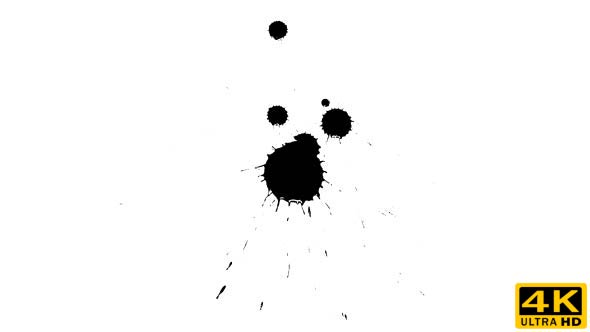 Ink Drop on Dry Paper 16, Stock Footage | VideoHive