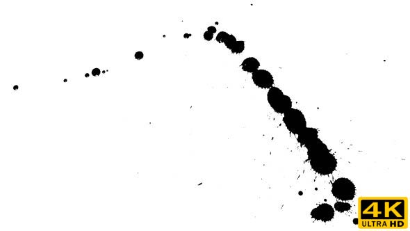 Ink Drop on Dry Paper 25, Stock Footage | VideoHive