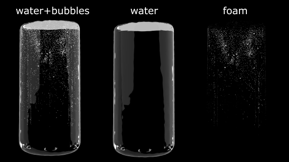 Water Bottle Fill Up Bubbles, Motion Graphics | VideoHive