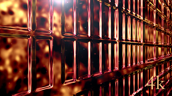 Reflection of Fire and Sparkle in Glass Window, Motion Graphics | VideoHive