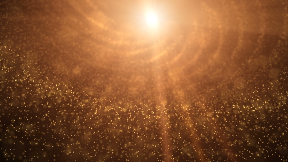 Gold Particles, Motion Graphics | VideoHive