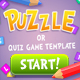 Puzzle or Quiz Game Template, Game Assets | GraphicRiver