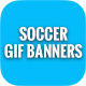 Animated GIF Soccer Banners Ads, Web Elements | GraphicRiver