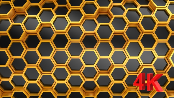 Background From Hexagons, Motion Graphics | VideoHive
