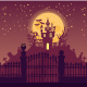 Tileable Halloween Game Background 2, Game Assets | GraphicRiver