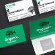 Organic Food Business Card, Print Templates | GraphicRiver