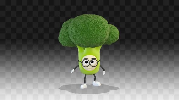 Angry Broccoli Is Coming, Motion Graphics | VideoHive