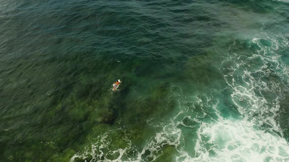 Surf Spot on the Island of Siargao Called Cloud 9, Stock Footage ...