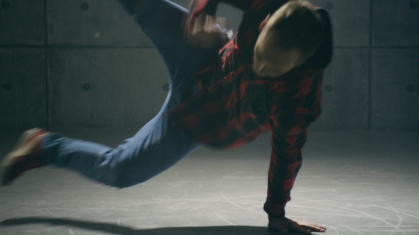 B-Boy Dancing Breakdance, Stock Footage | VideoHive