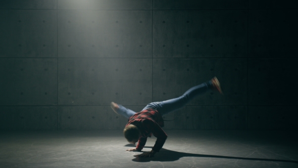 B-Boy Dancing Breakdance, Stock Footage | VideoHive