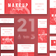 Makeup Courses Banner Pack, Web Elements | GraphicRiver