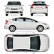White Car Vector Template, Vectors | GraphicRiver
