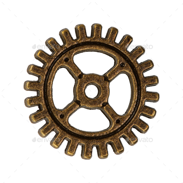 Copper gear on a transparent background Stock Photo by NERYX | PhotoDune