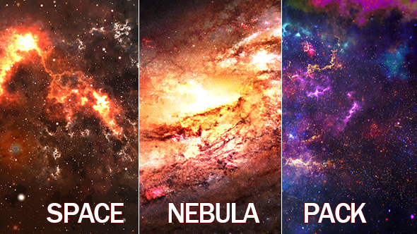 Space Nebula Pack, Motion Graphics | VideoHive