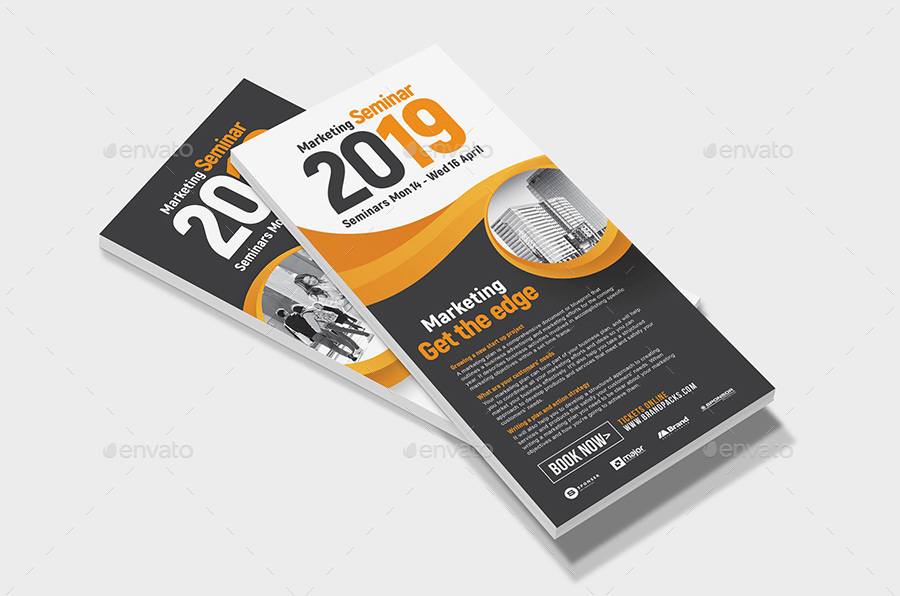 Corporate Event Rack Card Template, Print Templates | GraphicRiver