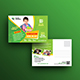 Junior School Postcard Template, Print Templates | GraphicRiver
