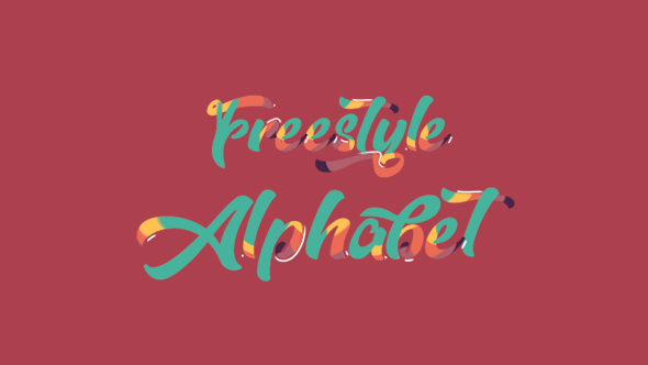 Freestyle Alphabet, After Effects Project Files | VideoHive