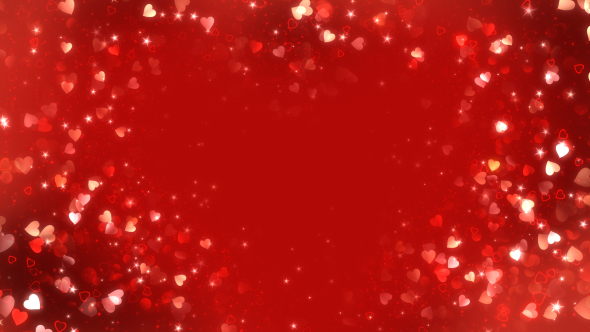 Hearts Background, Motion Graphics | VideoHive