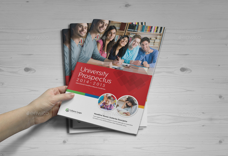 College University Prospectus Magazine, Print Templates | GraphicRiver