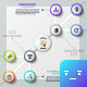 Diagonal Flowchart Infographic, Infographics | GraphicRiver