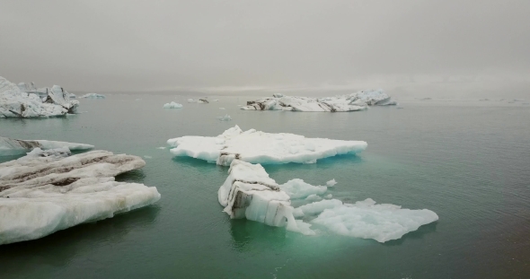 View of the Shore of the Northern Ocean, Stock Footage | VideoHive