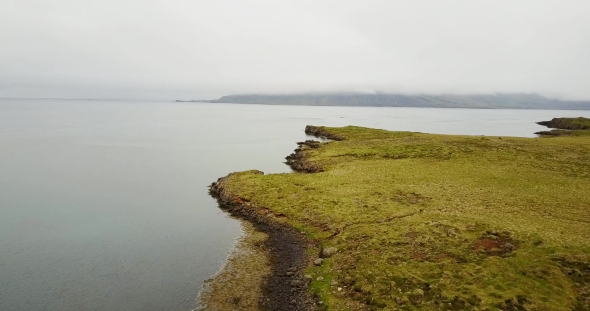 View of the Shore of the Northern Ocean, Stock Footage | VideoHive