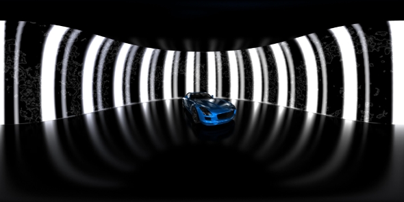 Rotate Luxury Sport Car in Virtual Reality, Motion Graphics | VideoHive